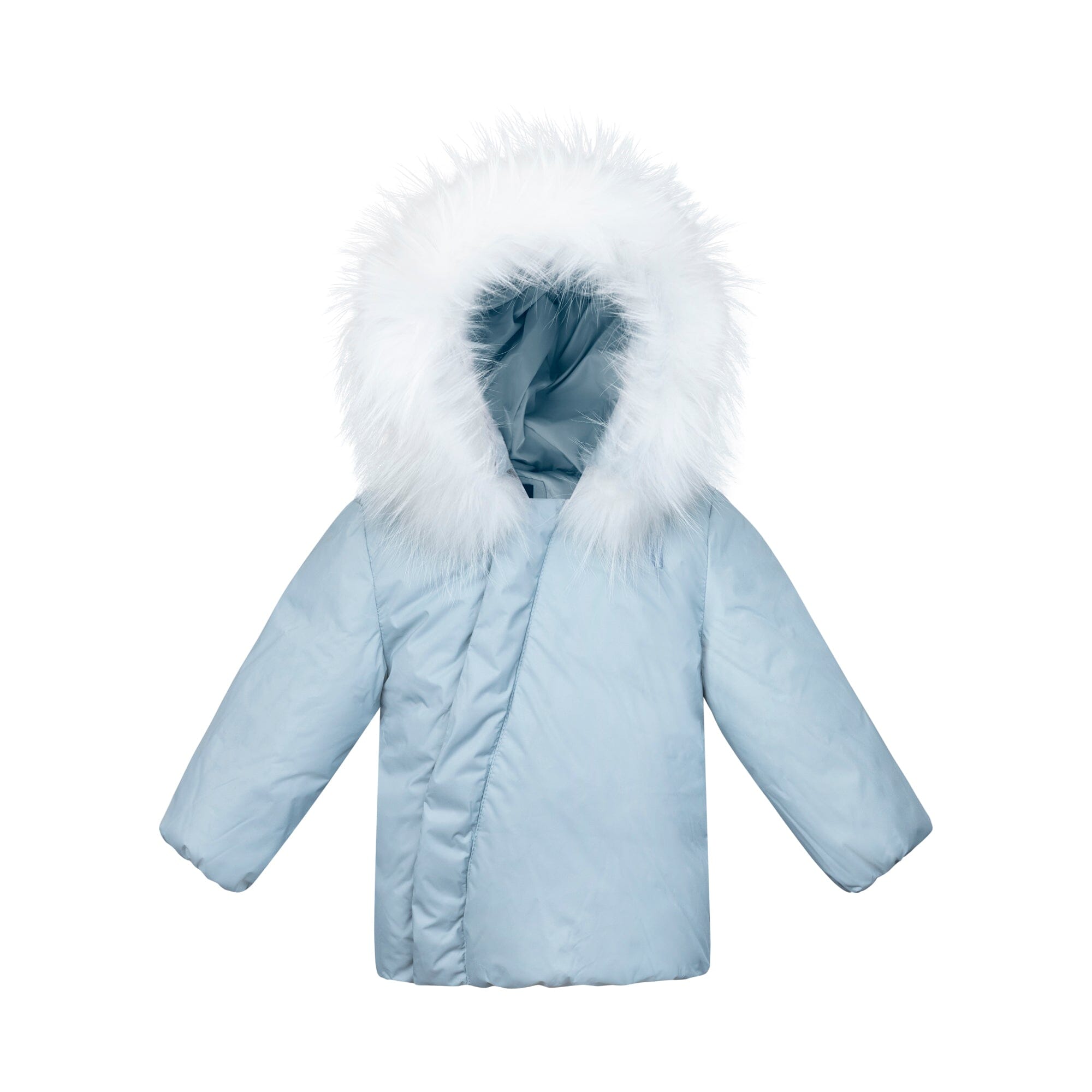 Cosmo Baby Down Coat - Powder Blue - Final Sale