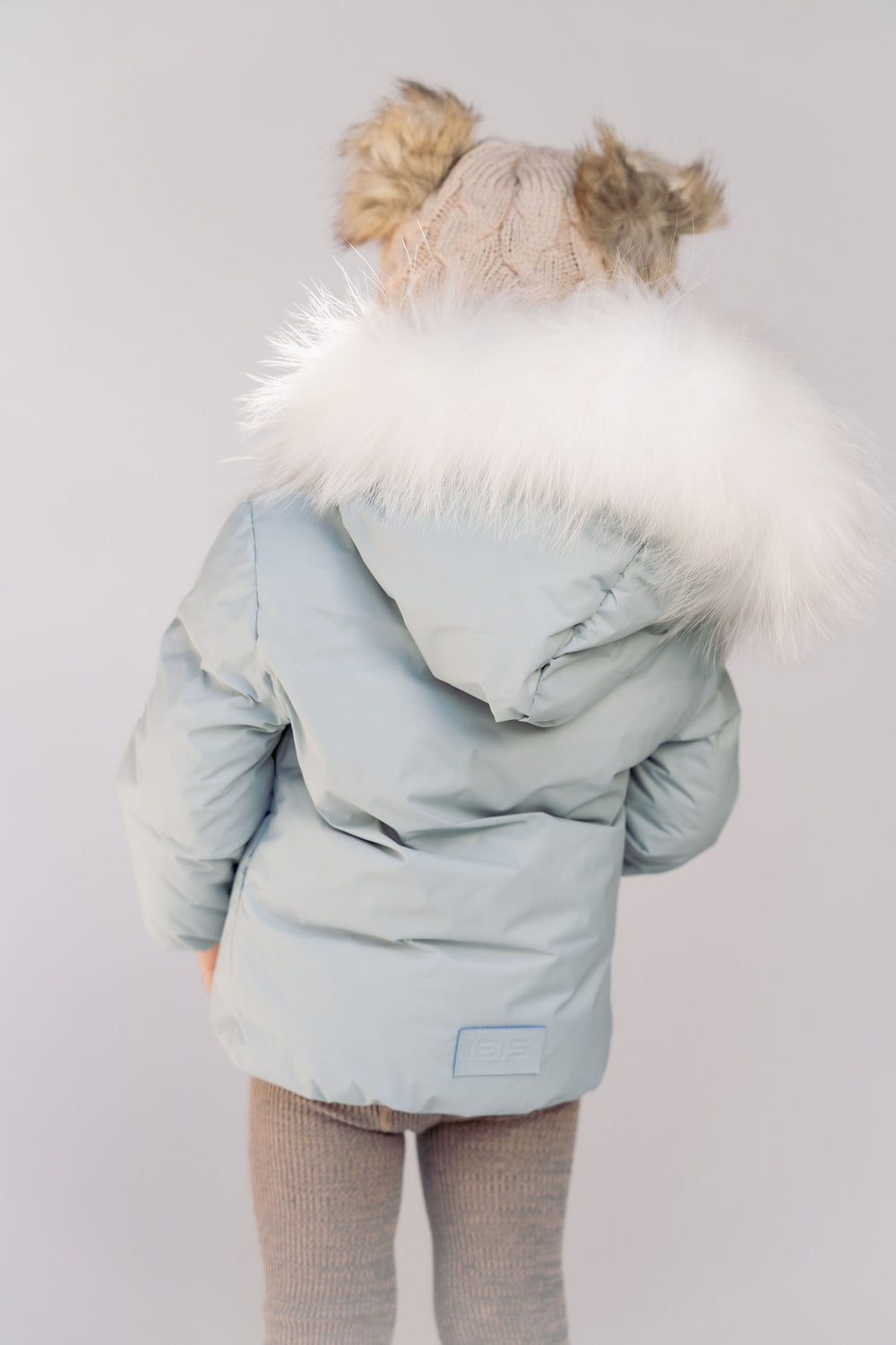 Cosmo Baby Down Coat - Powder Blue - Final Sale